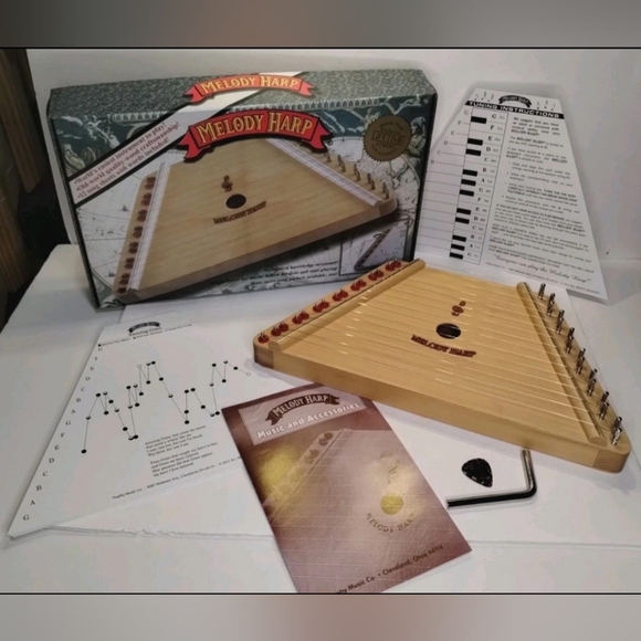 Melody Harp | Other | Trophy Music Co Melody Harp Lap Zither With 2 ...